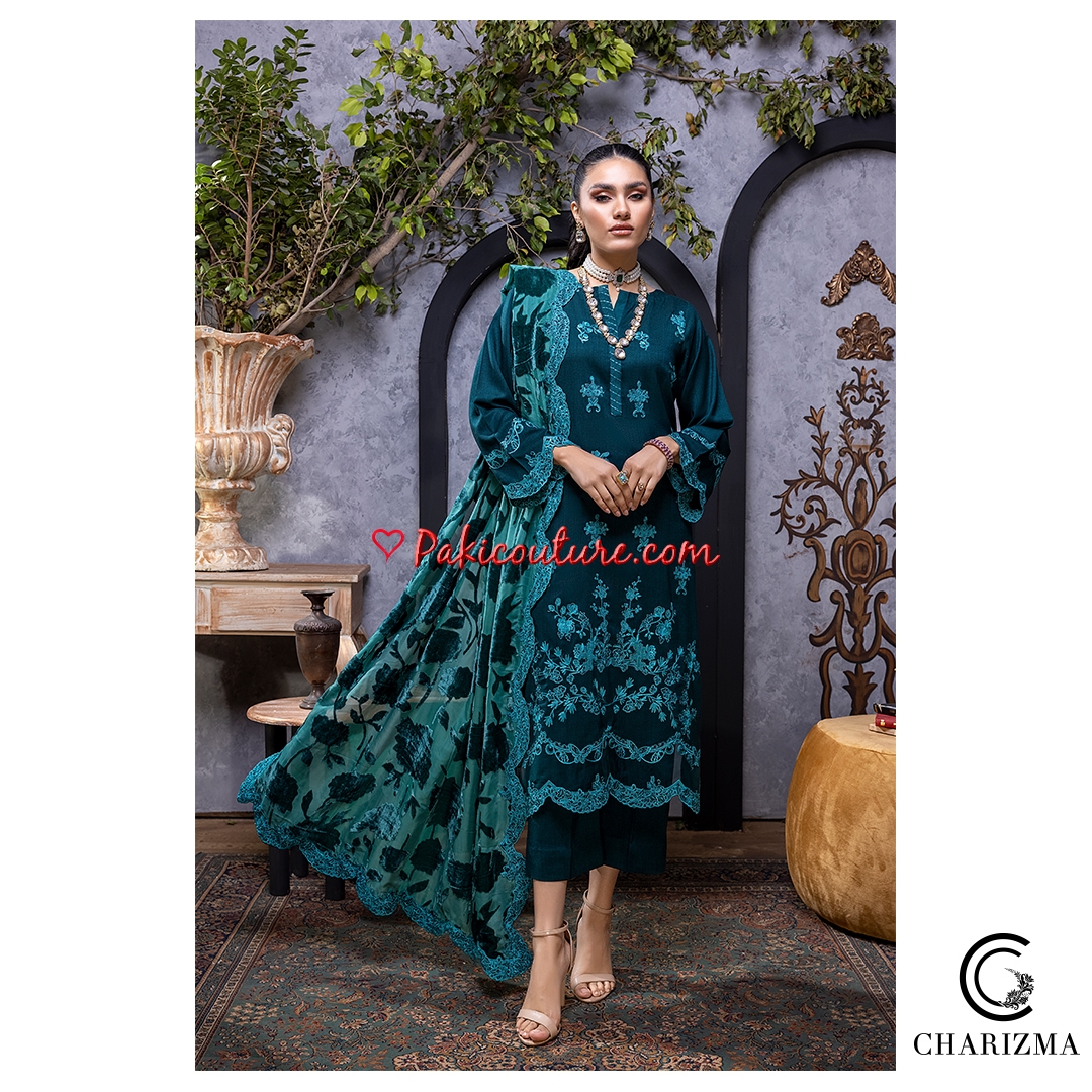 Charizma Embroidered Leather Winter Collection 2022 Shop Online | Buy ...