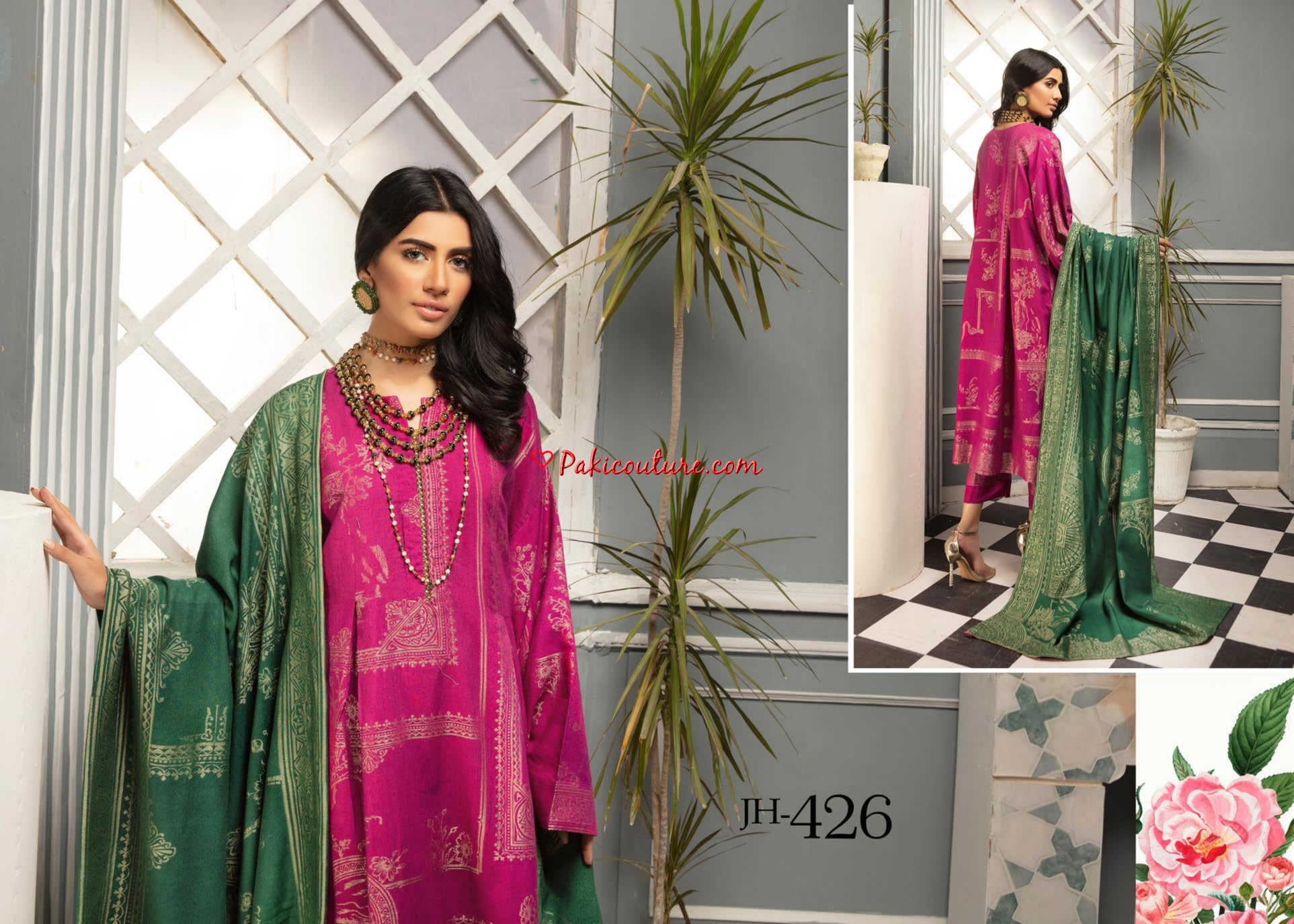 Johra Platinum Jacquard Winter Collection 2021 Shop Online | Buy Pakistani Fashion Dresses ...